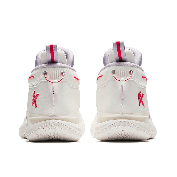 ANTA Men Klay Thompson KT9 Basketball Shoes - White /Lilac Grey